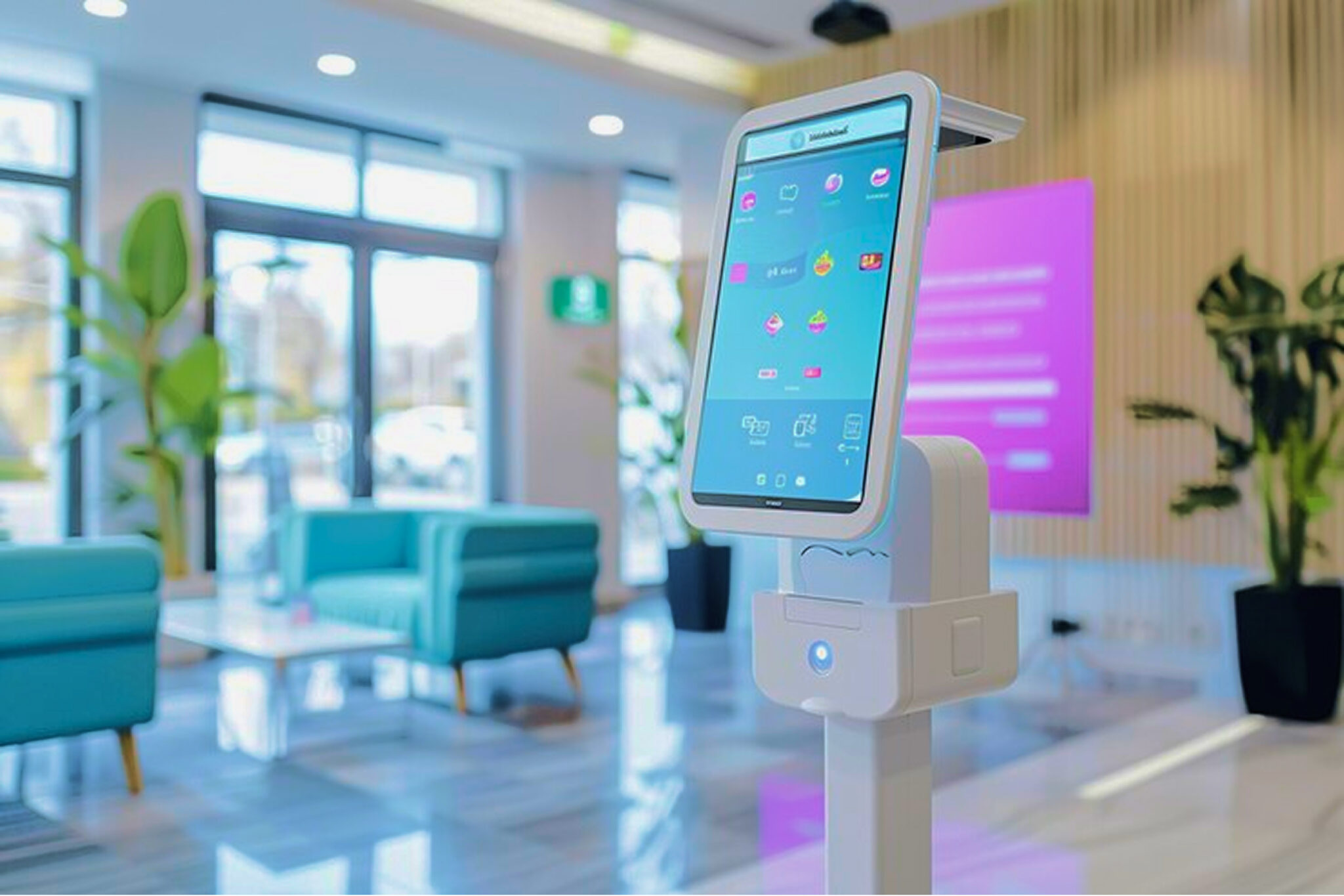Healthcare Kiosk – Saber Softech Technology